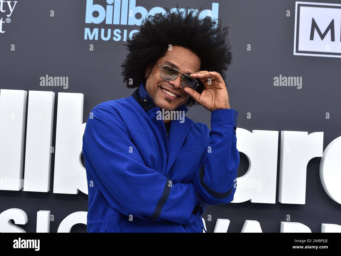 Maxwell arrives at the Billboard Music Awards on Sunday, May 15, 2022 ...