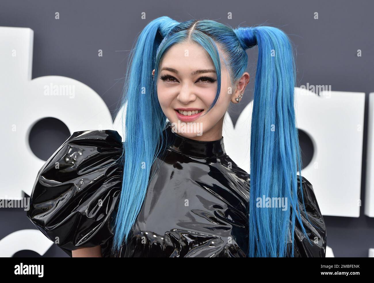 AleXa arrives at the Billboard Music Awards on Sunday, May 15, 2022, at ...