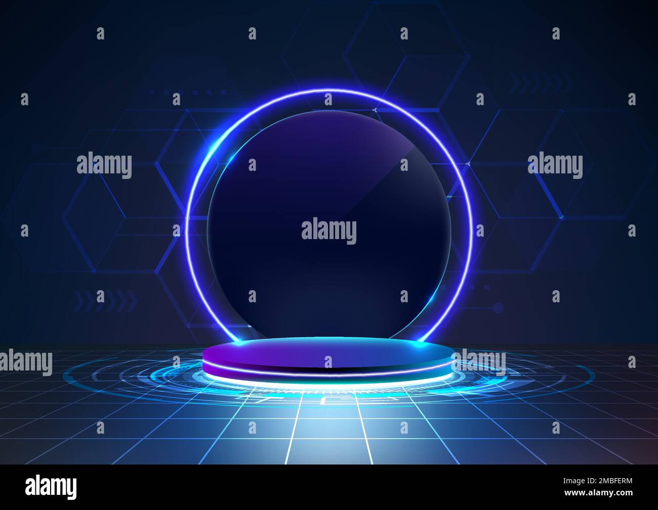 Cyberpunk hud hi-res stock photography and images - Alamy