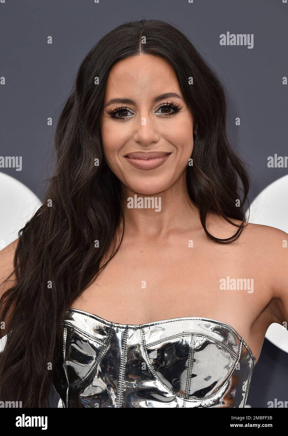 Naz Perez arrives at the Billboard Music Awards on Sunday, May 15, 2022 ...