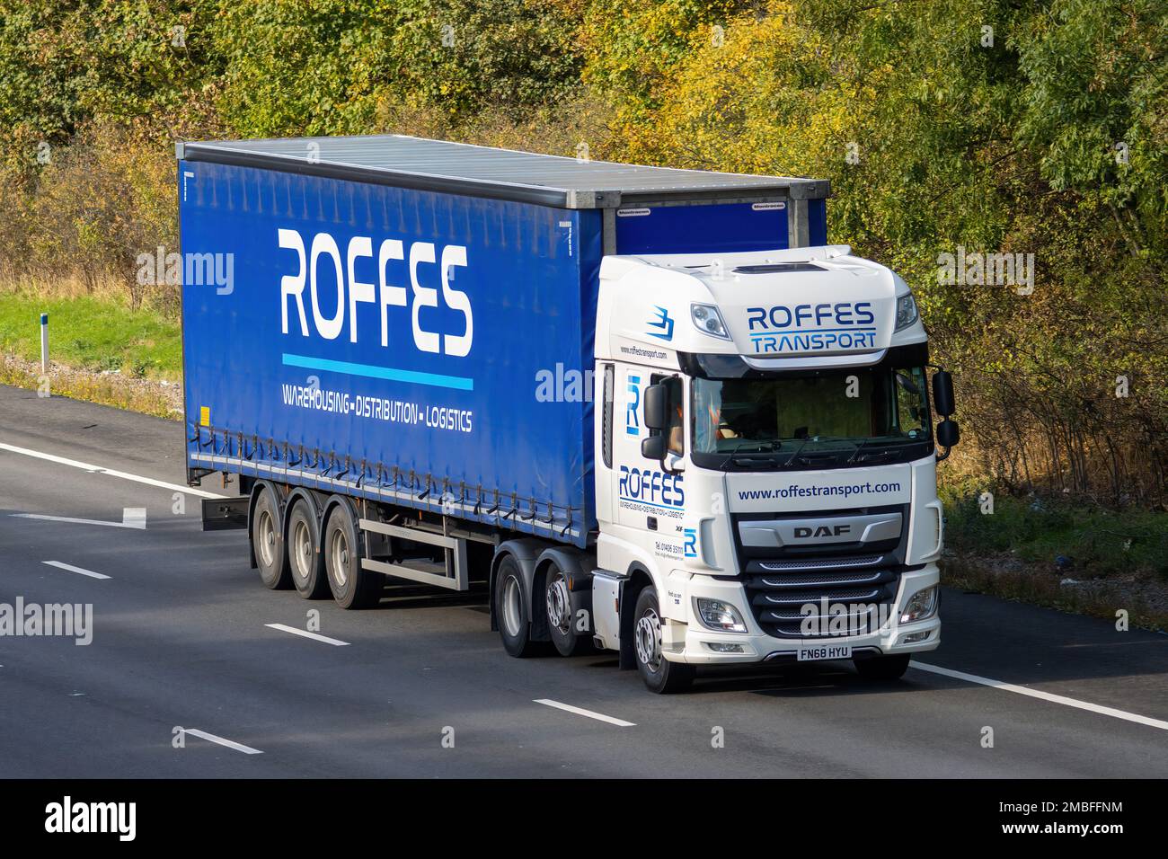 Road transport daf xf hi-res stock photography and images - Alamy