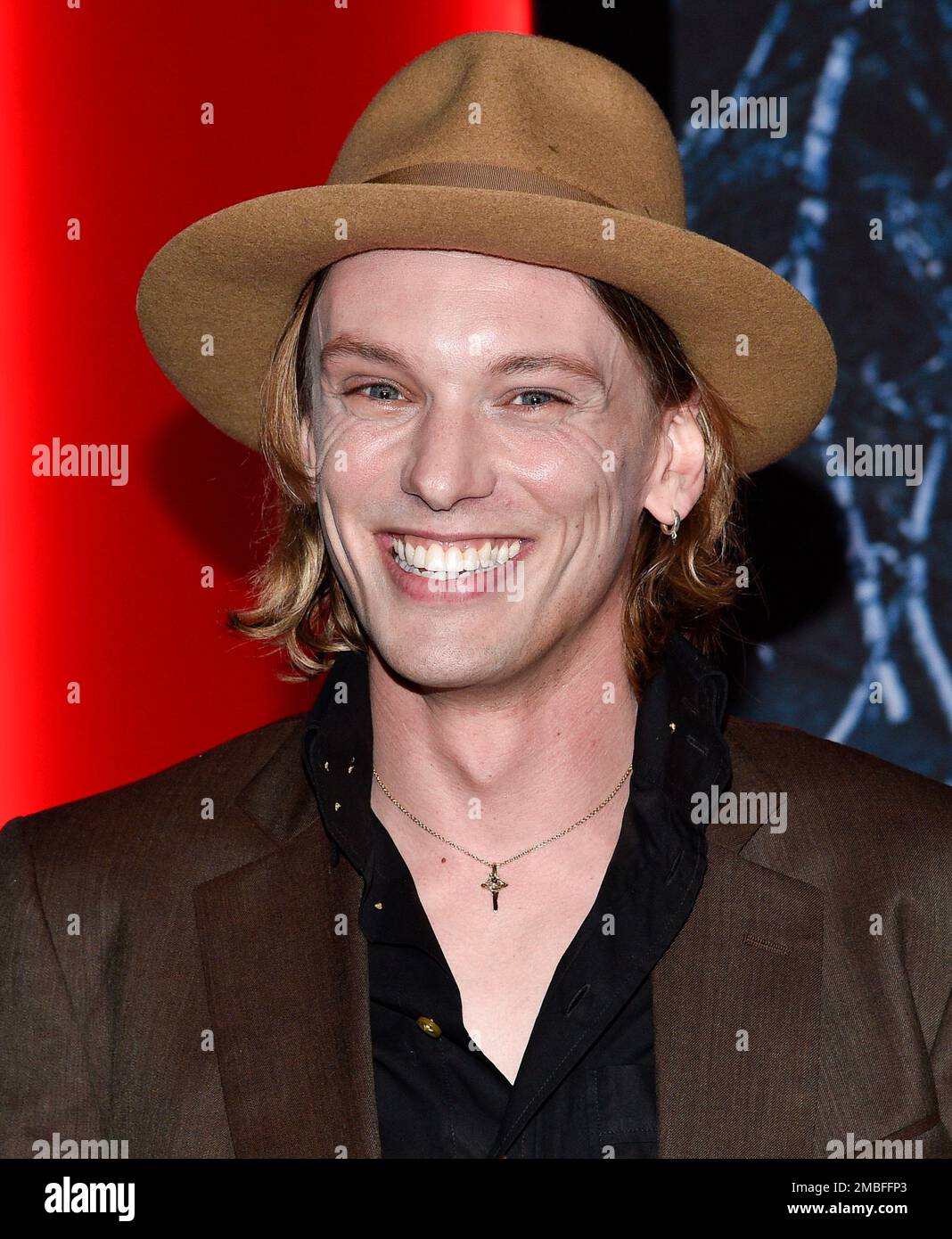 Jamie Campbell Bower attends the premiere of "Stranger Things" season ...