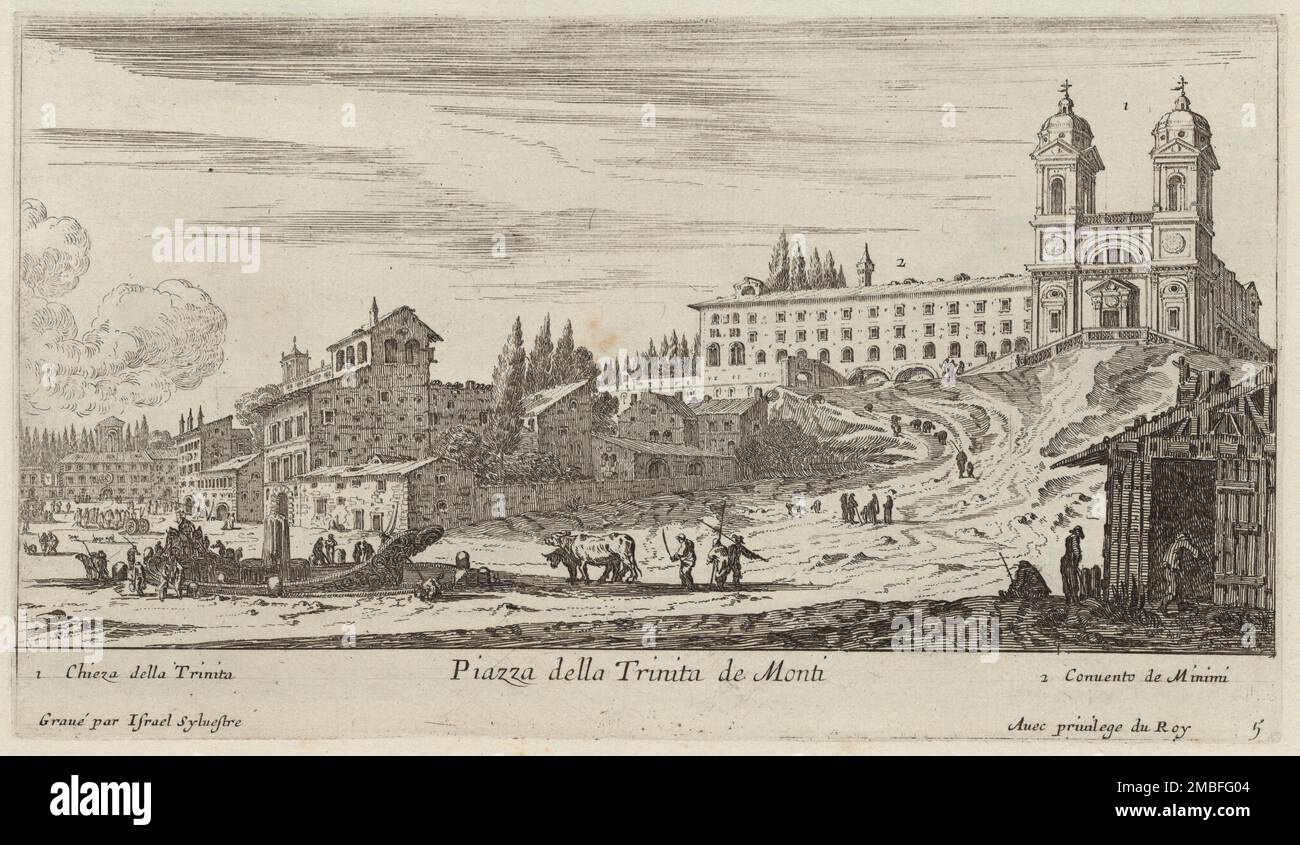 Della trinita de monti hi-res stock photography and images - Alamy