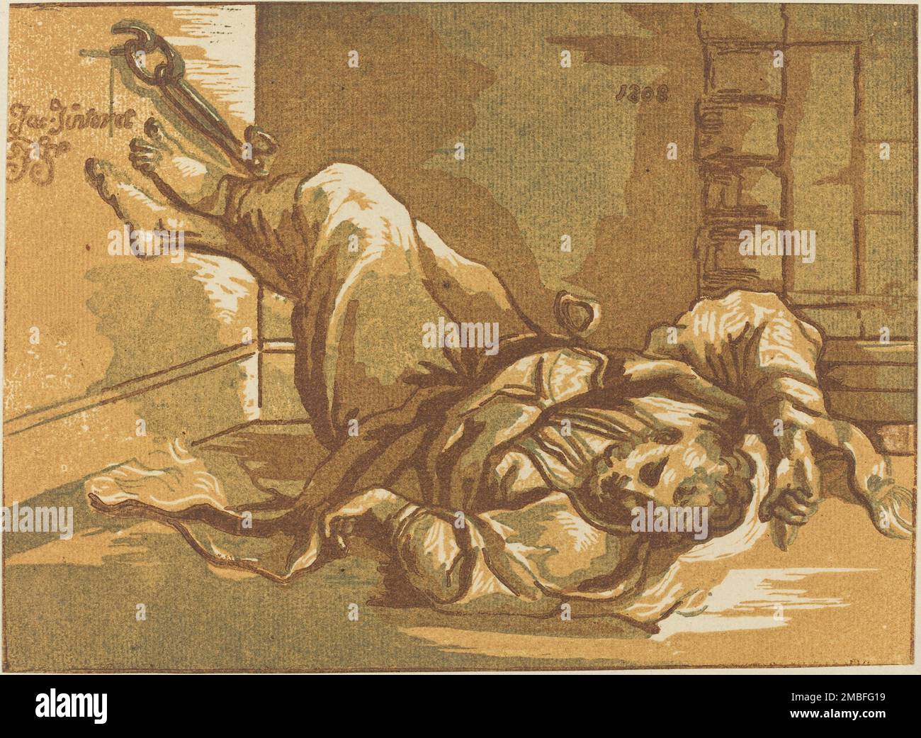 Man in chains hi-res stock photography and images - Alamy