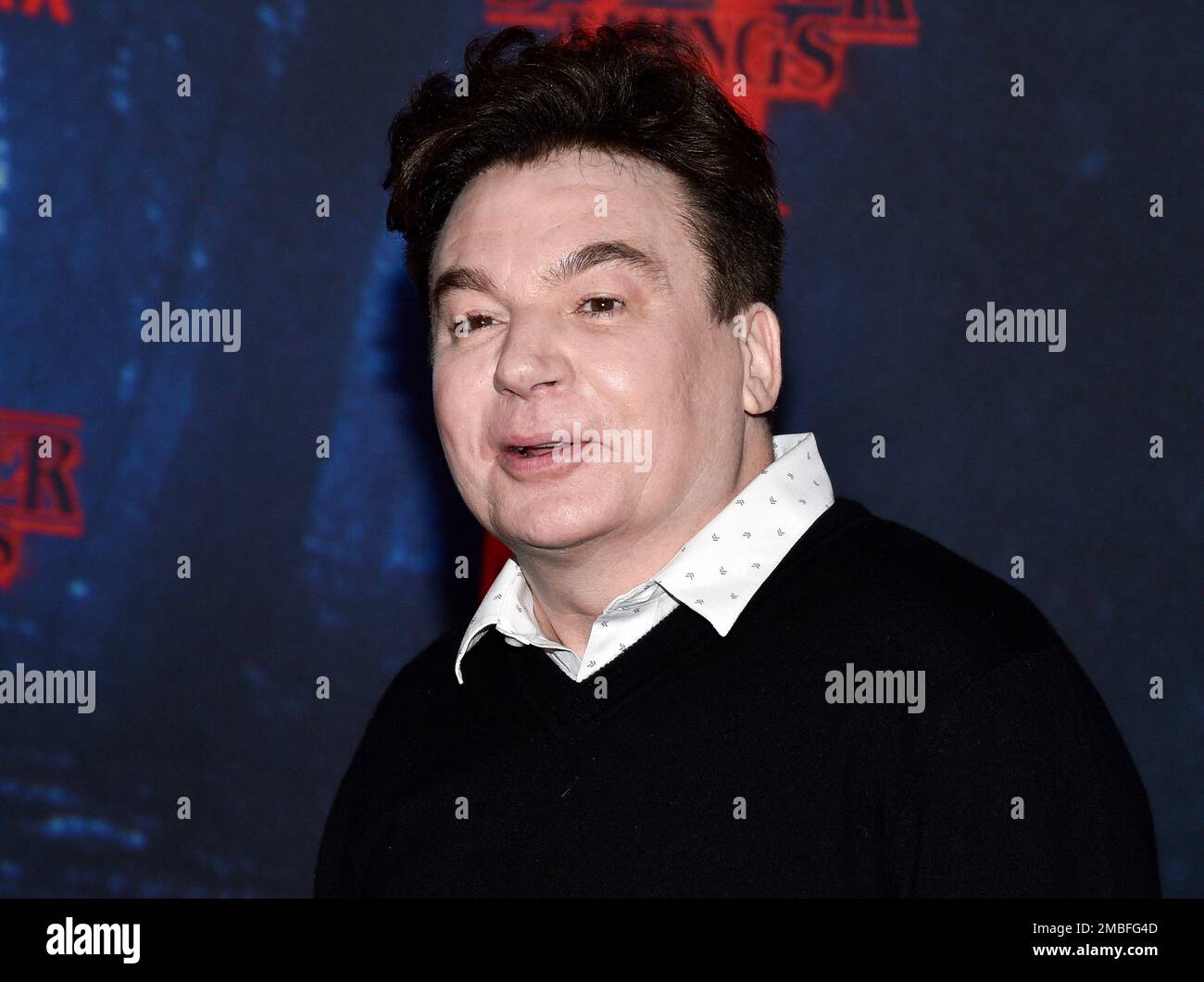 Mike Myers attends the premiere of "Stranger Things" season four at ...
