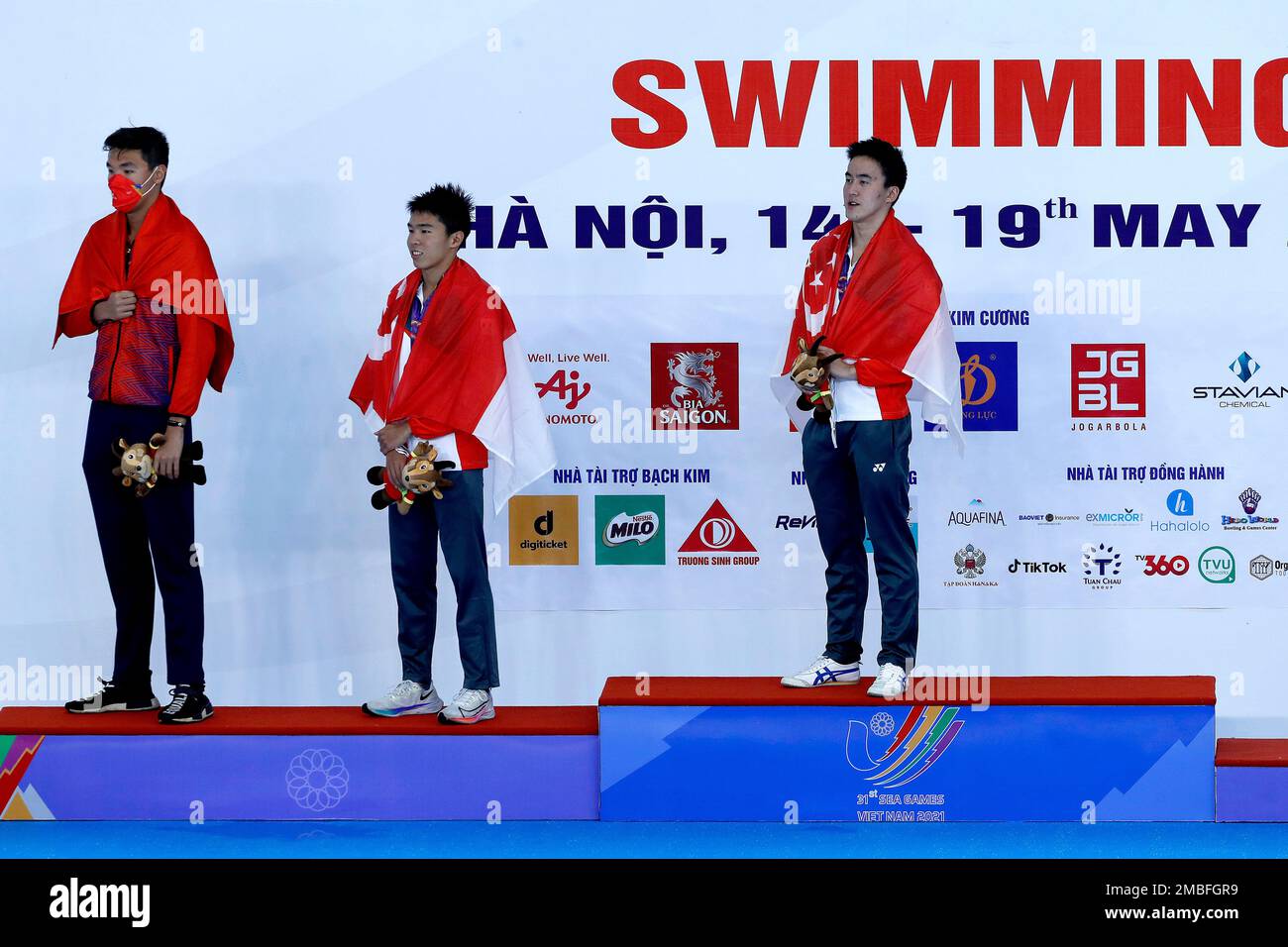 From left, Silver medalist Jeremie Loic Nino Luong of Vietnam, Jonathan ...