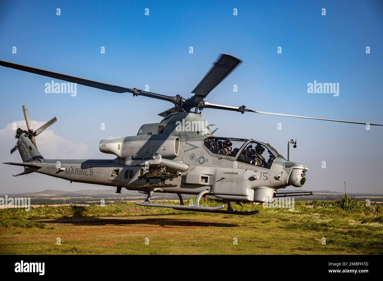 A Bell Ah 1z Viper With Marine Light Attack Helicopter Squadron 773