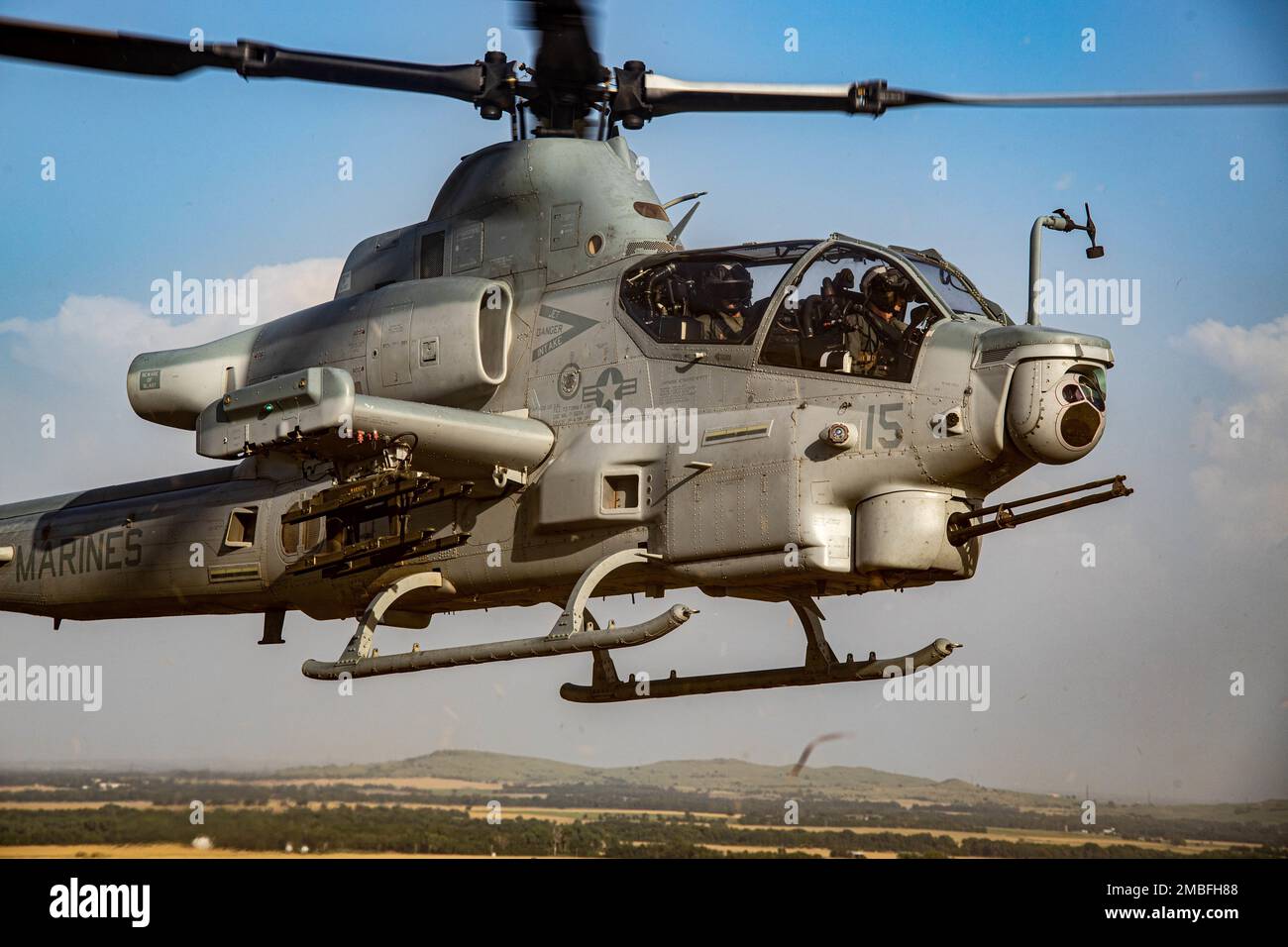 A Bell Ah 1z Viper With Marine Light Attack Helicopter Squadron 773