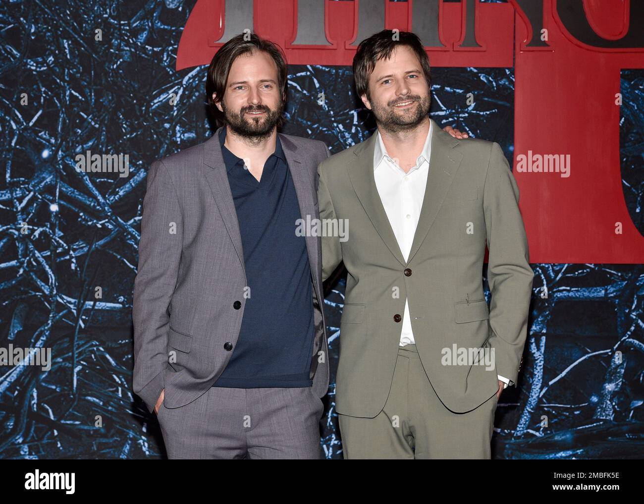 Executive producer/directors Matt Duffer, left, and Ross Duffer attend ...