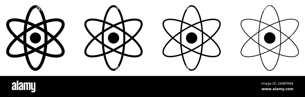 Atom Icon Vector