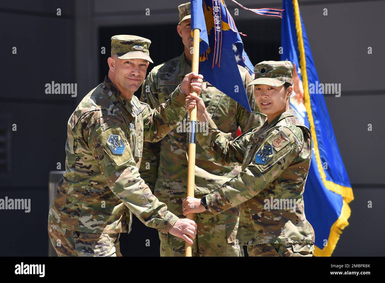 SCHRIEVER SPACE FORCE BASE, Colo. -- Space Base Delta 1 Commander, U.S ...