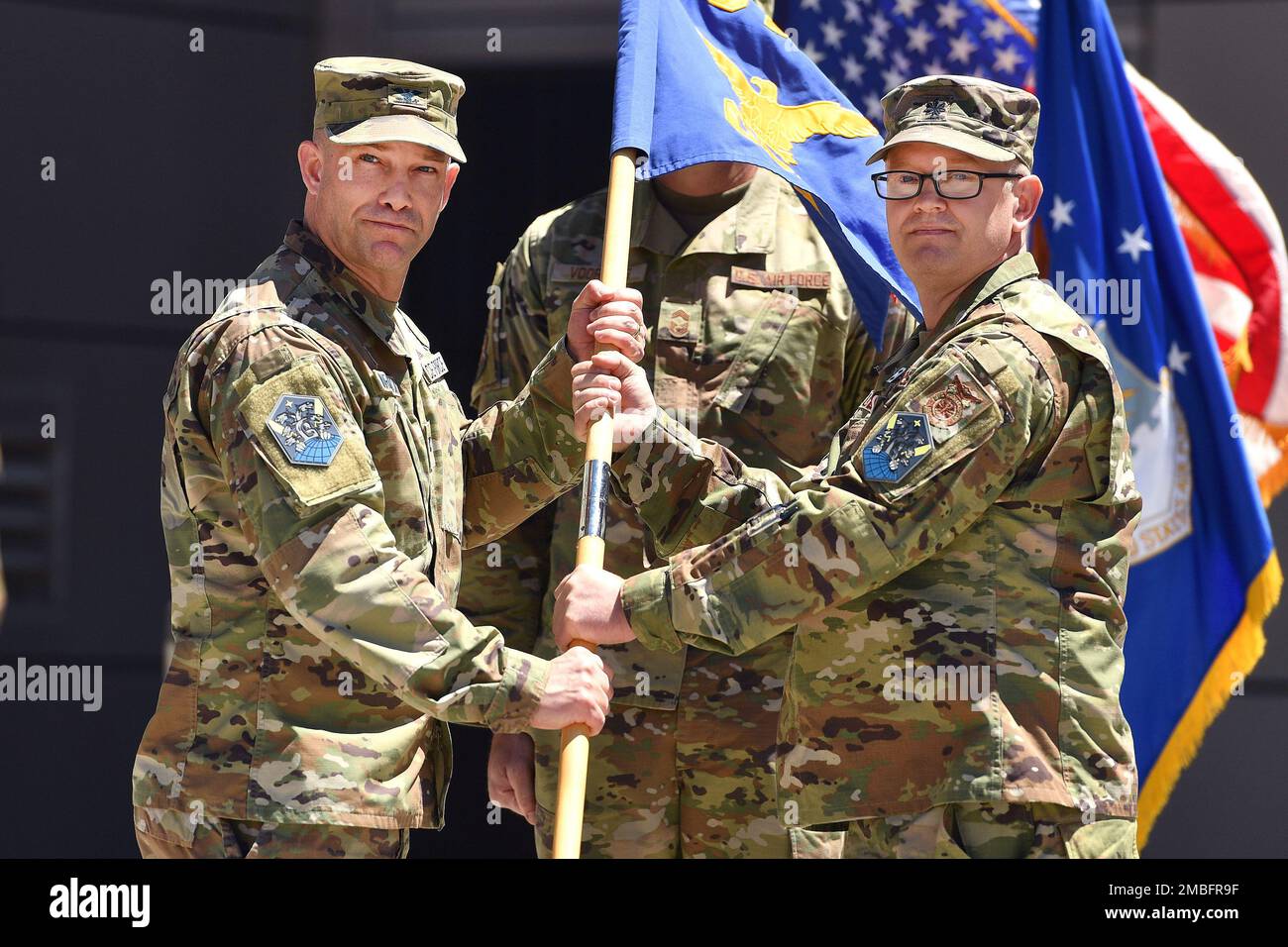 SCHRIEVER SPACE FORCE BASE, Colo. -- Space Base Delta 1 Commander, U.S ...