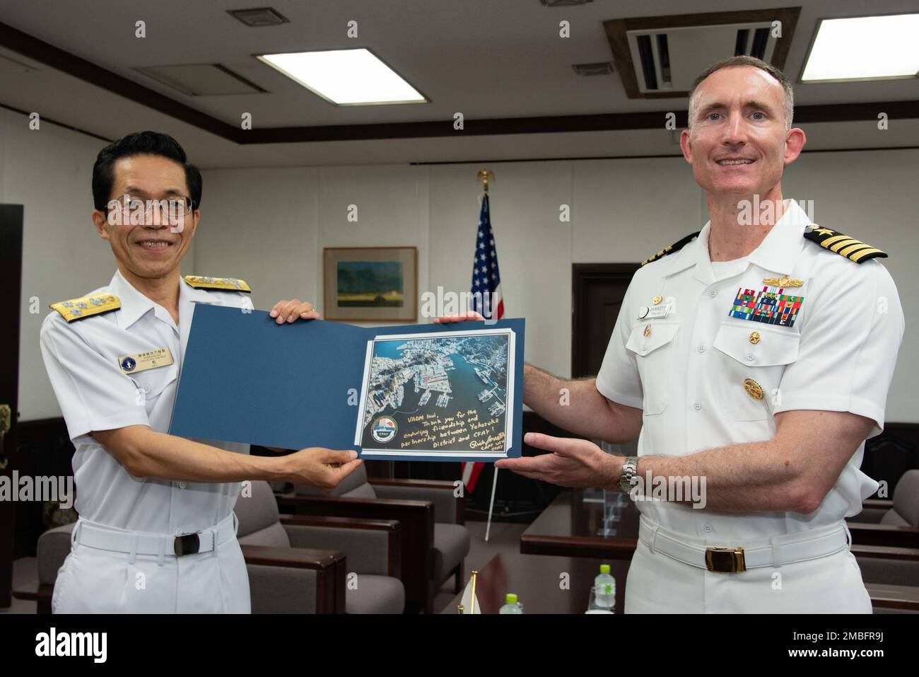 Vice Adm. Yoshihisa Inui, commandant of Japan Maritime Self-Defense ...