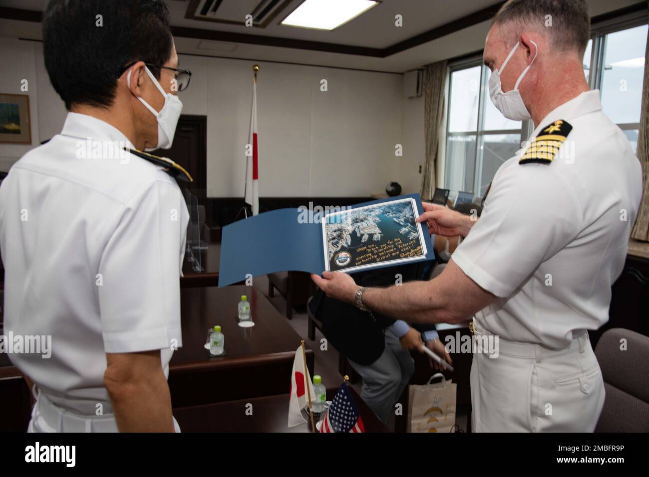 Vice Adm. Yoshihisa Inui, commandant of Japan Maritime Self-Defense ...