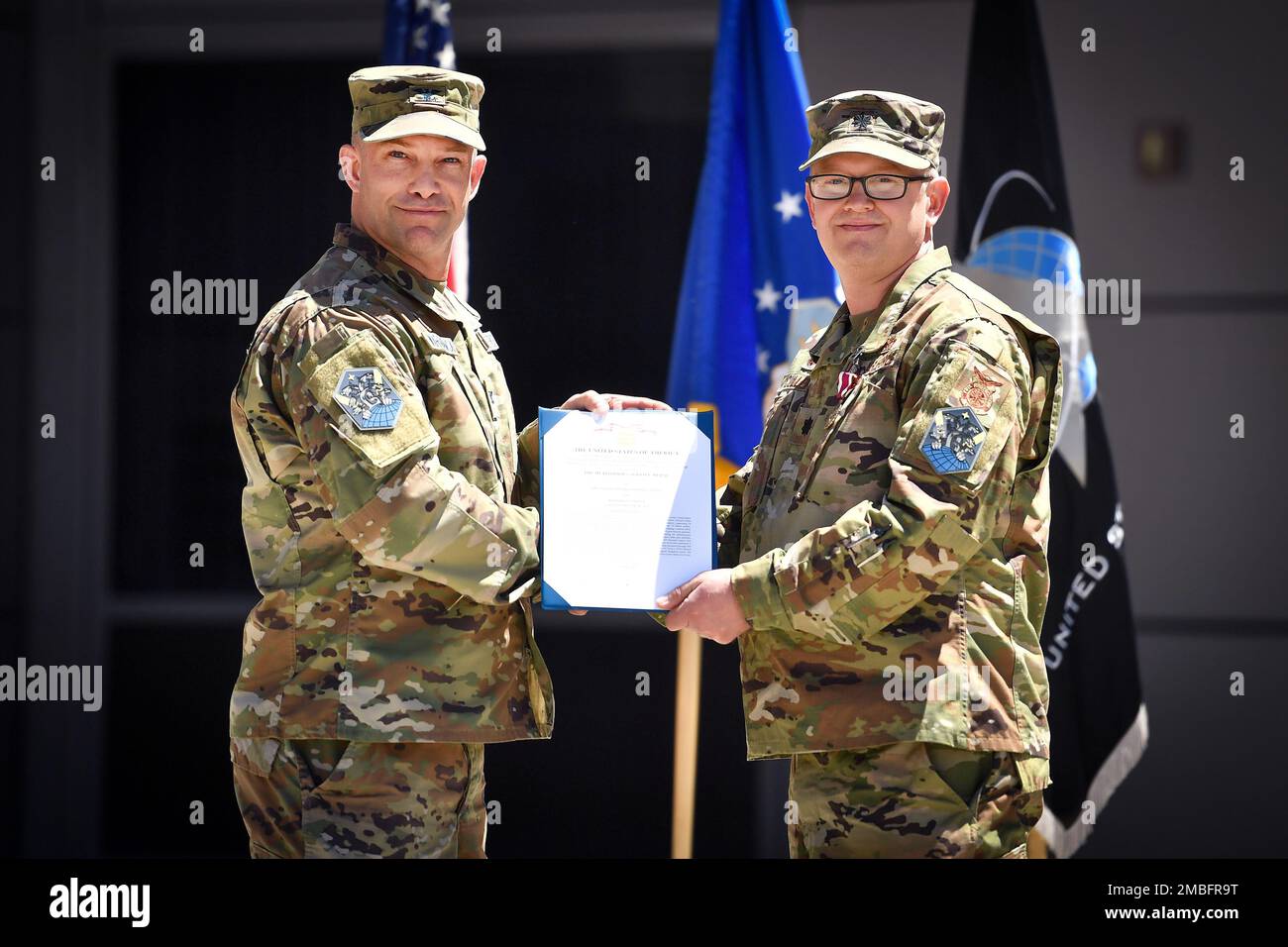 SCHRIEVER SPACE FORCE BASE, Colo. -- Space Base Delta 1 Commander, U.S ...