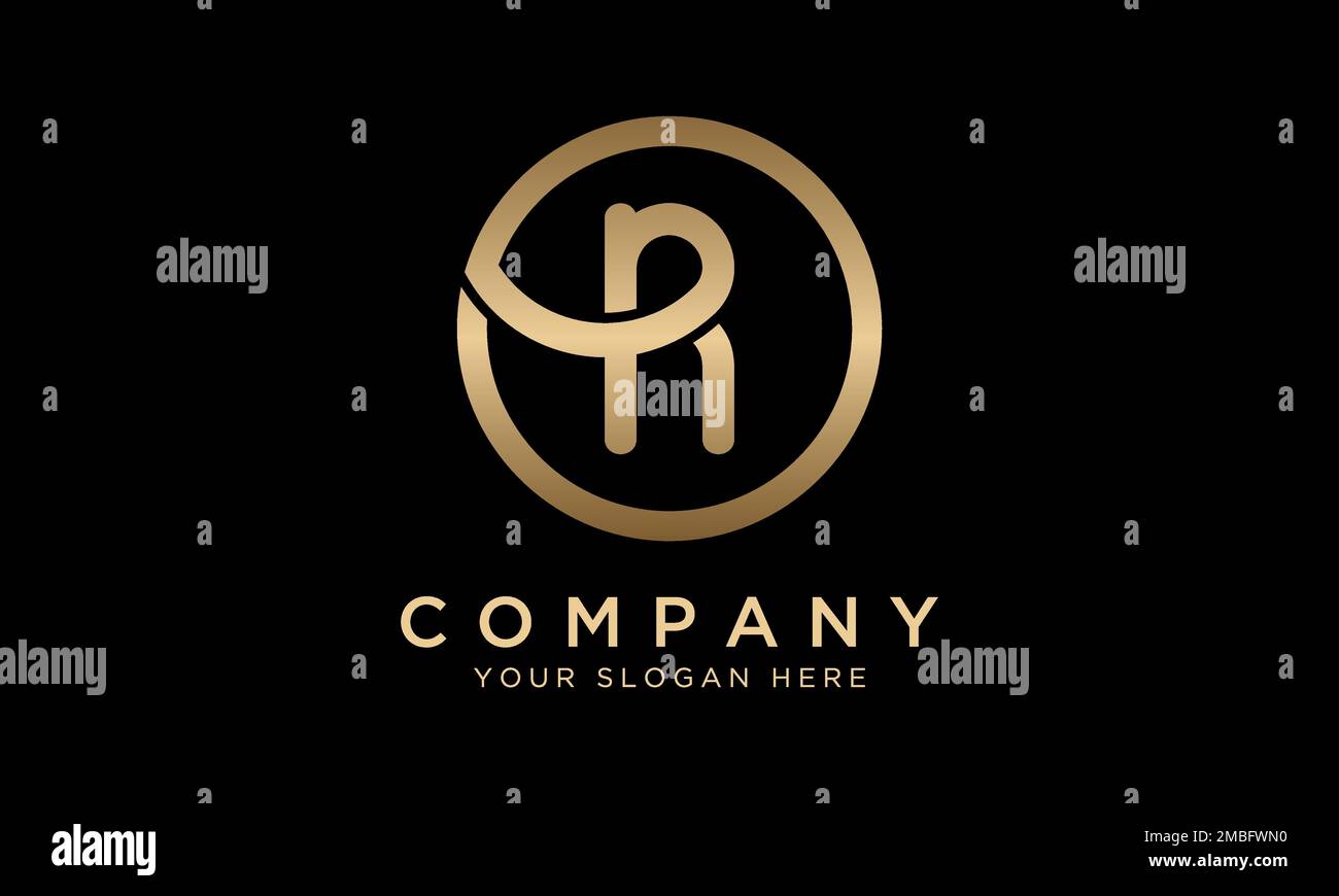 R Letter Logo With Circle Shape. Modern Unique Creative R Logo Design ...