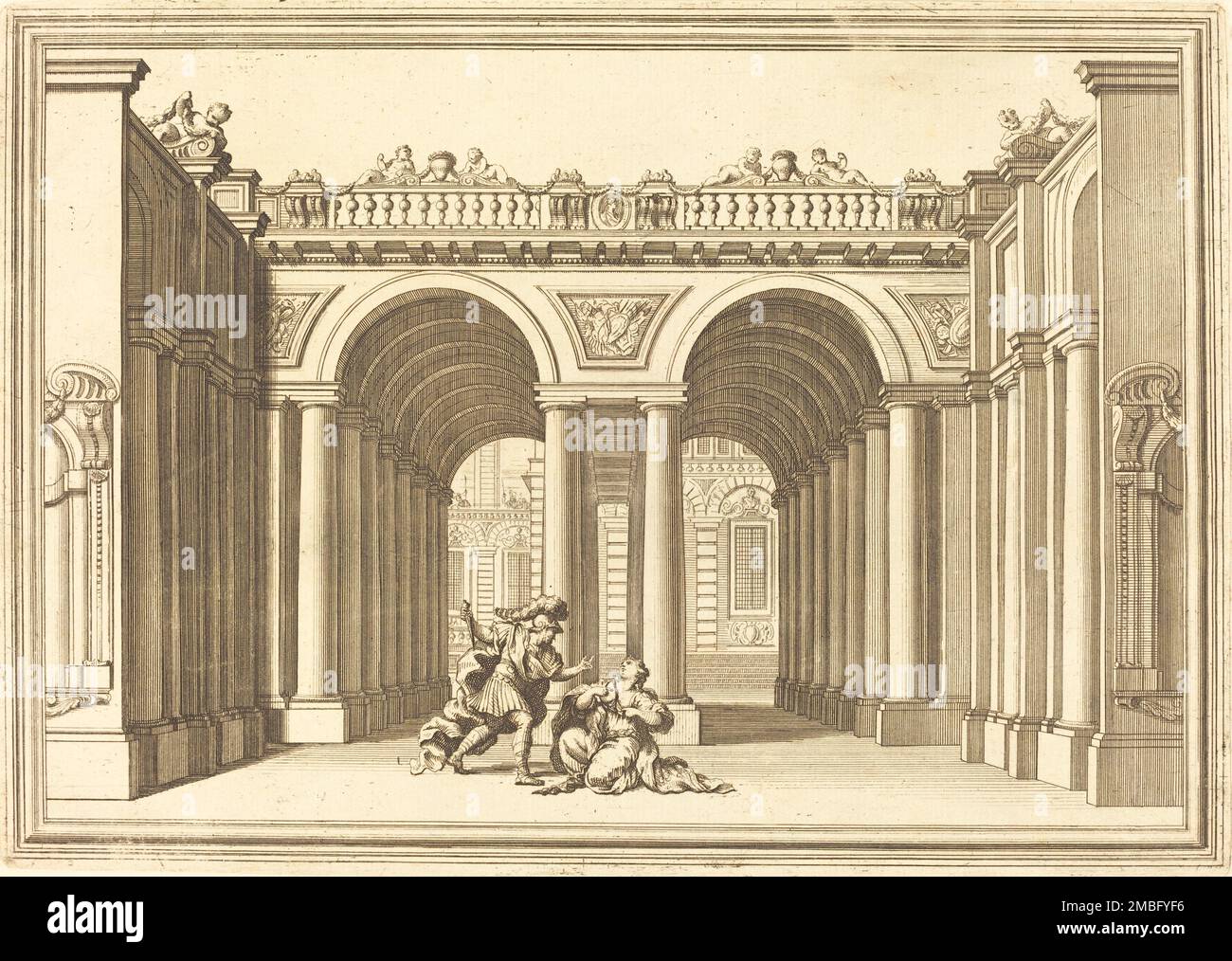 Il Greco in Troia: Plate 9. The Greeks in Troy Stock Photo - Alamy