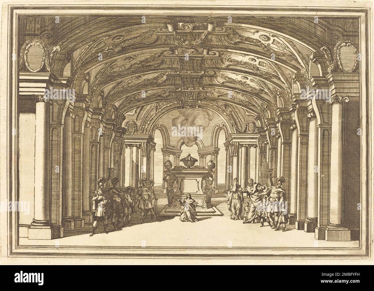 Il Greco in Troia: Plate 8. The Greeks in Troy Stock Photo - Alamy