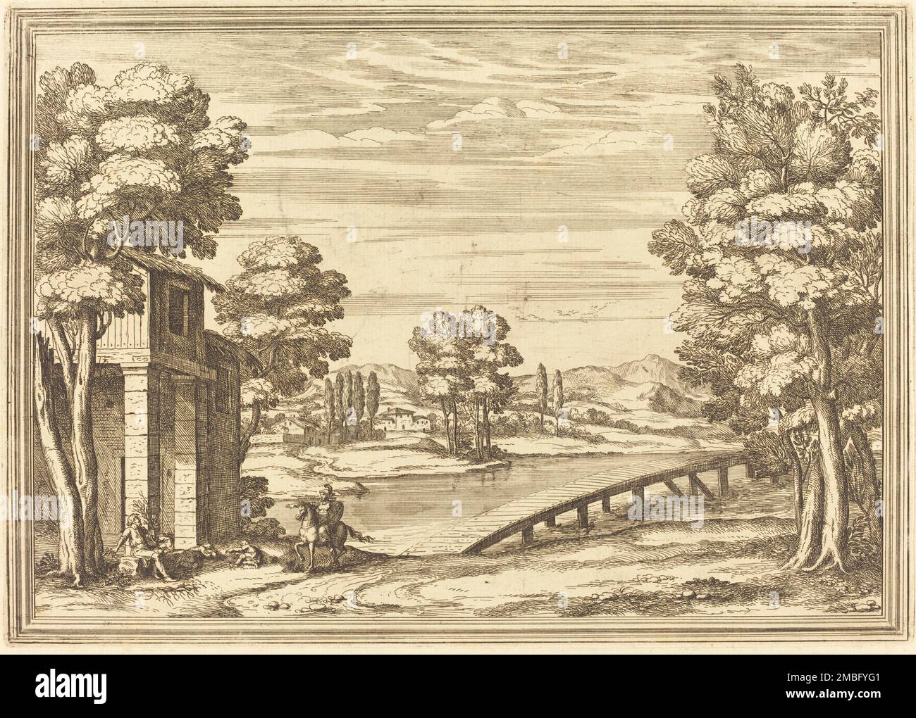 Il Greco in Troia: Plate 7. The Greeks in Troy Stock Photo - Alamy