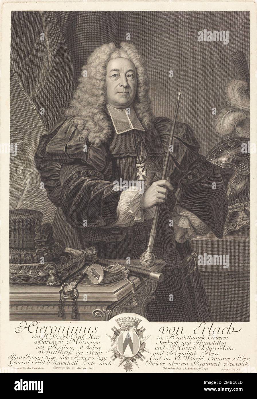 Johann von Erlach Stock Photo - Alamy