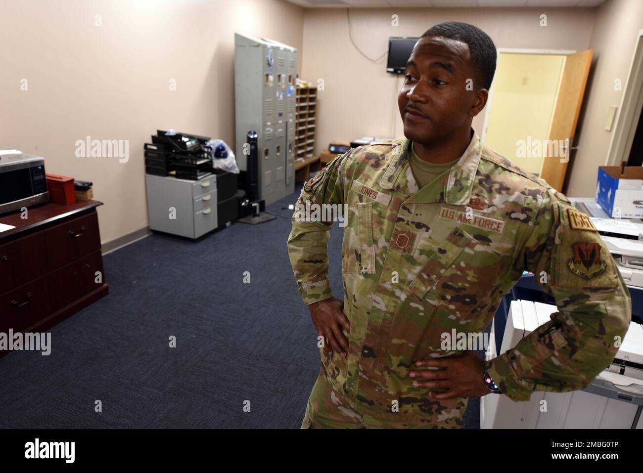U.S. Air Force Master Sgt. Michael Jones, 325th Operations Support ...
