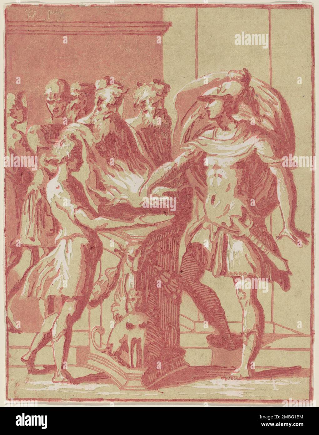 Roman hero gaius mucius scaevola hi-res stock photography and images ...