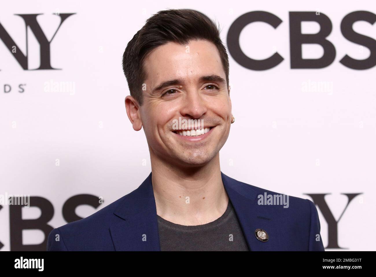 Matt Doyle attends the Tony Awards: Meet The Nominees media day at the ...