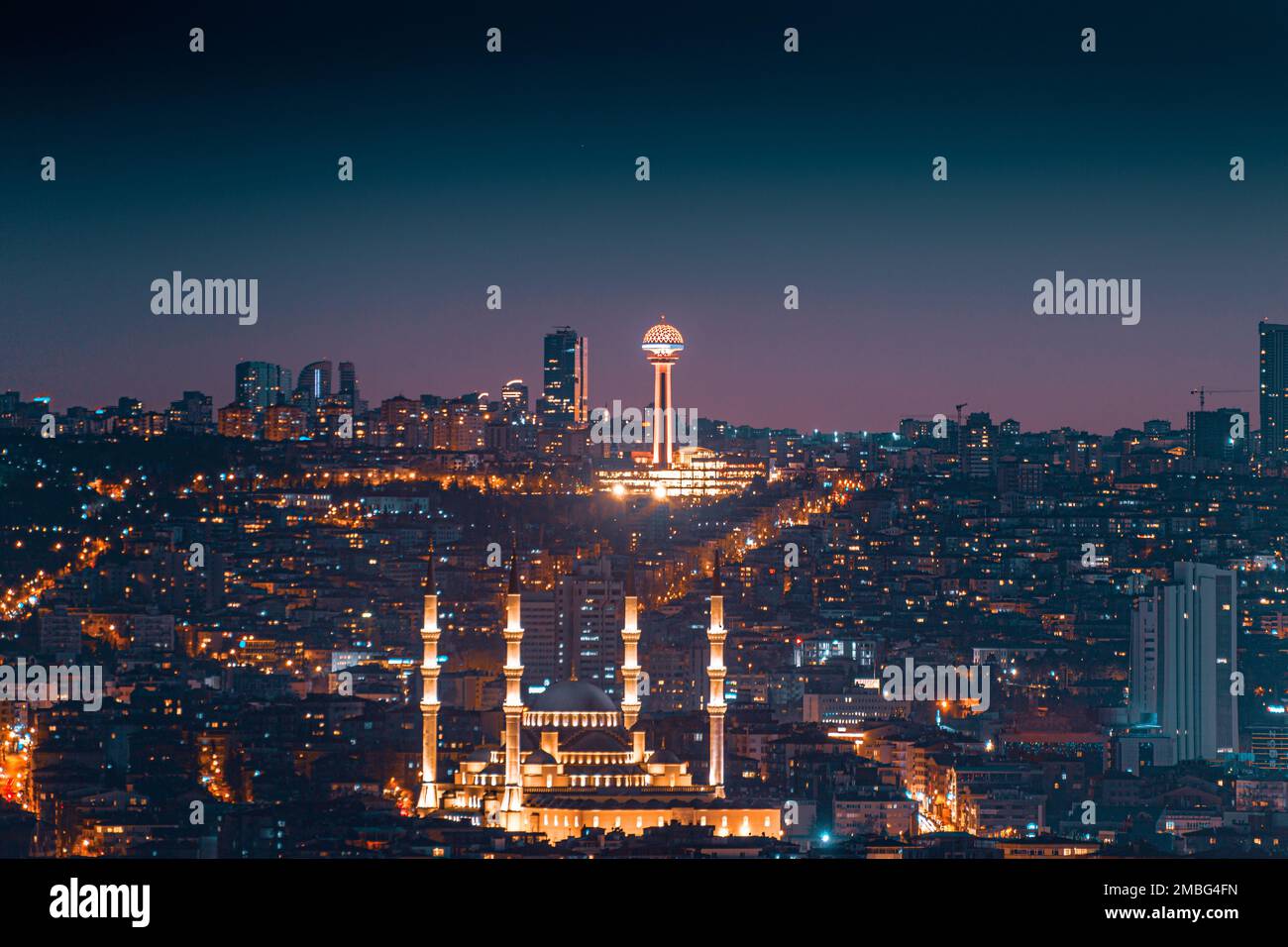 Kocatepe mosque islamic art hi-res stock photography and images - Alamy