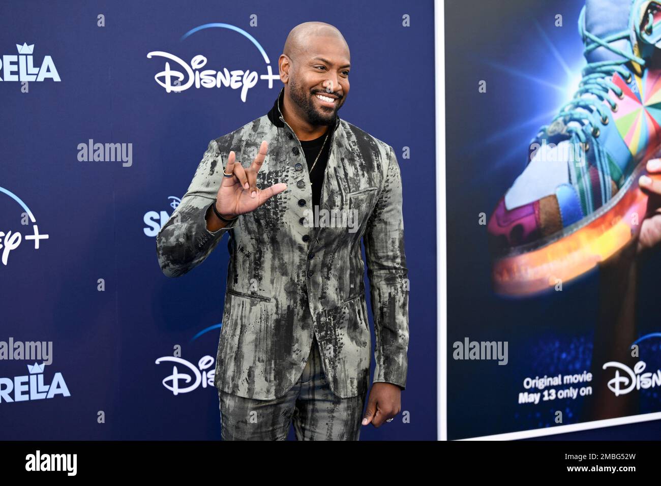Bryan Terrell Clark attends the premiere of the Disney+ film ...