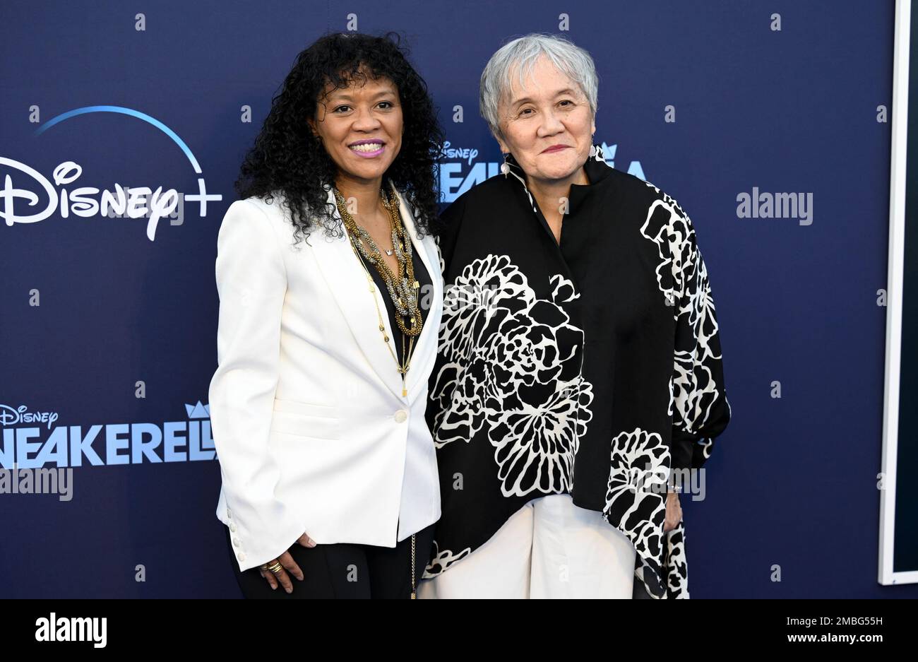 Rachel Watanabe-Batton, left, and her mother attend the premiere of the ...