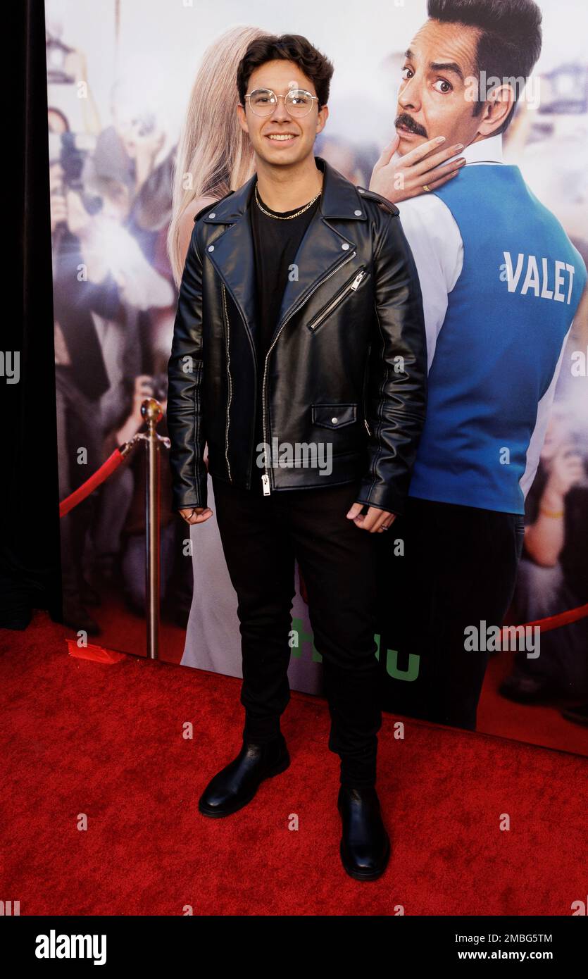 Abel Campuzano arrives at the premiere of "The Valet" on Wednesday, May ...