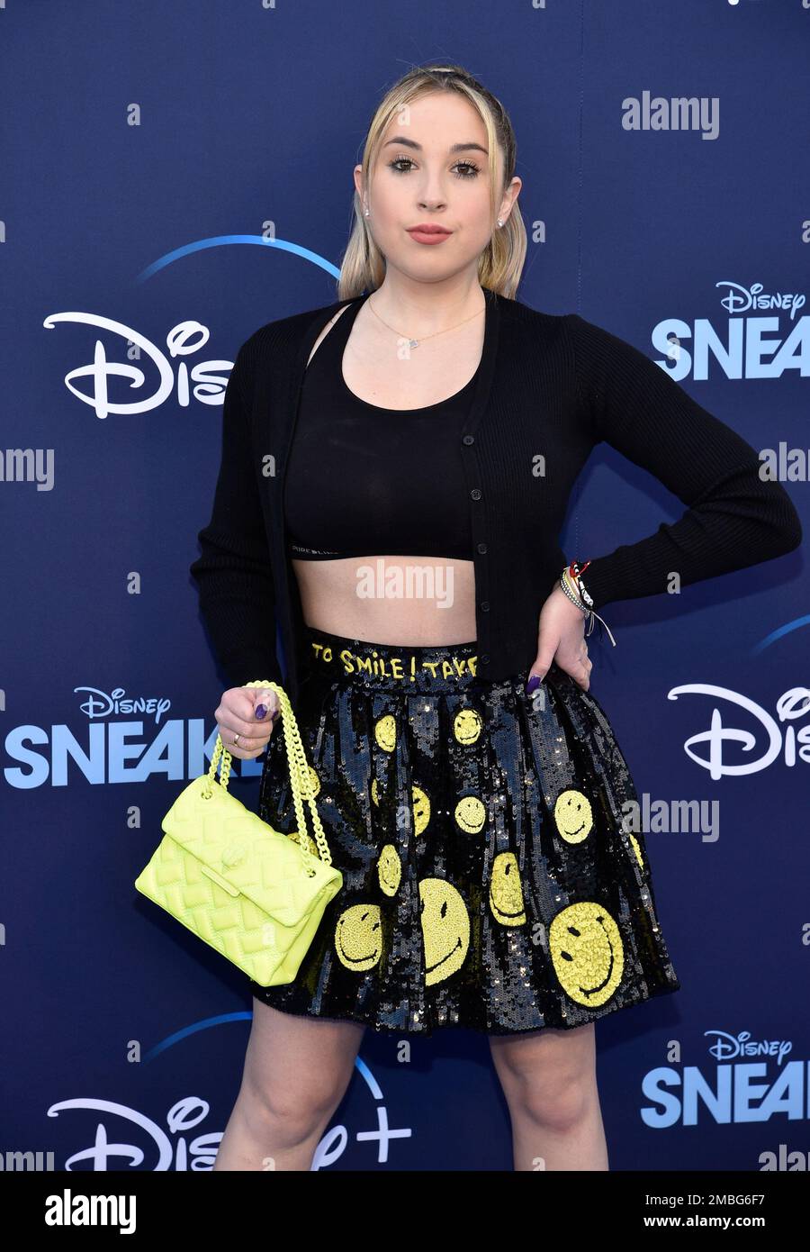 Carrie Berk attends the premiere of the Disney+ film "Sneakerella" at ...