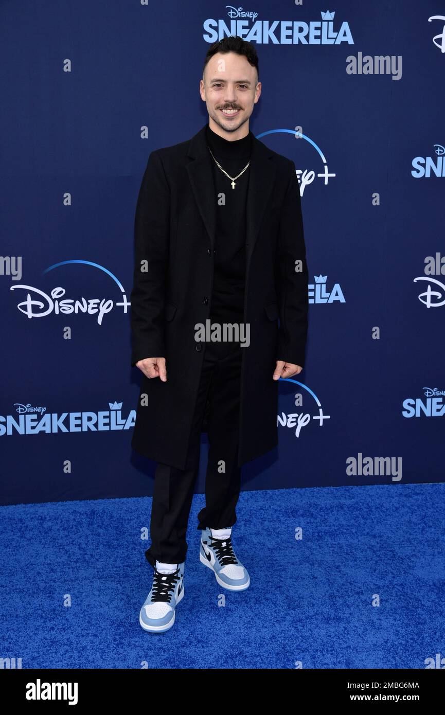 Emilio Dosal attends the premiere of the Disney+ film "Sneakerella" at ...