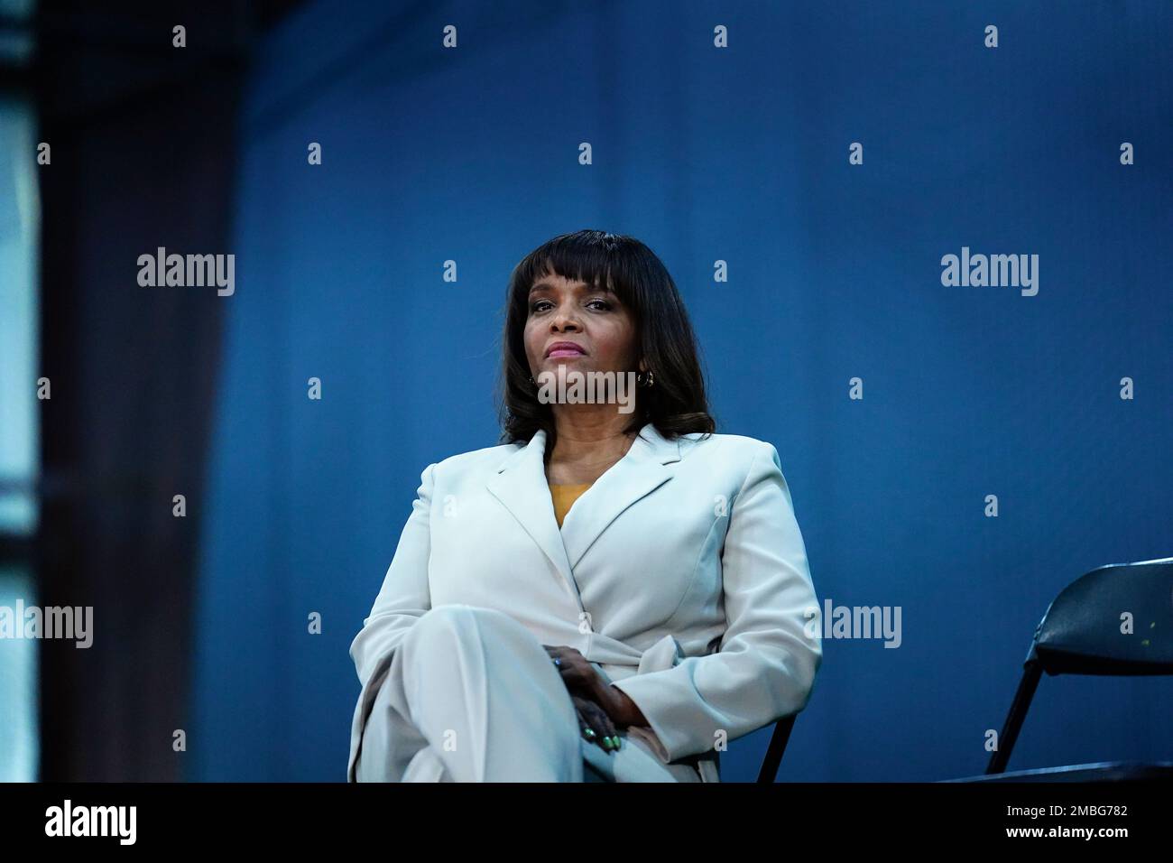 Kathy Barnette, a Republican candidate for U.S. Senate in Pennsylvania ...