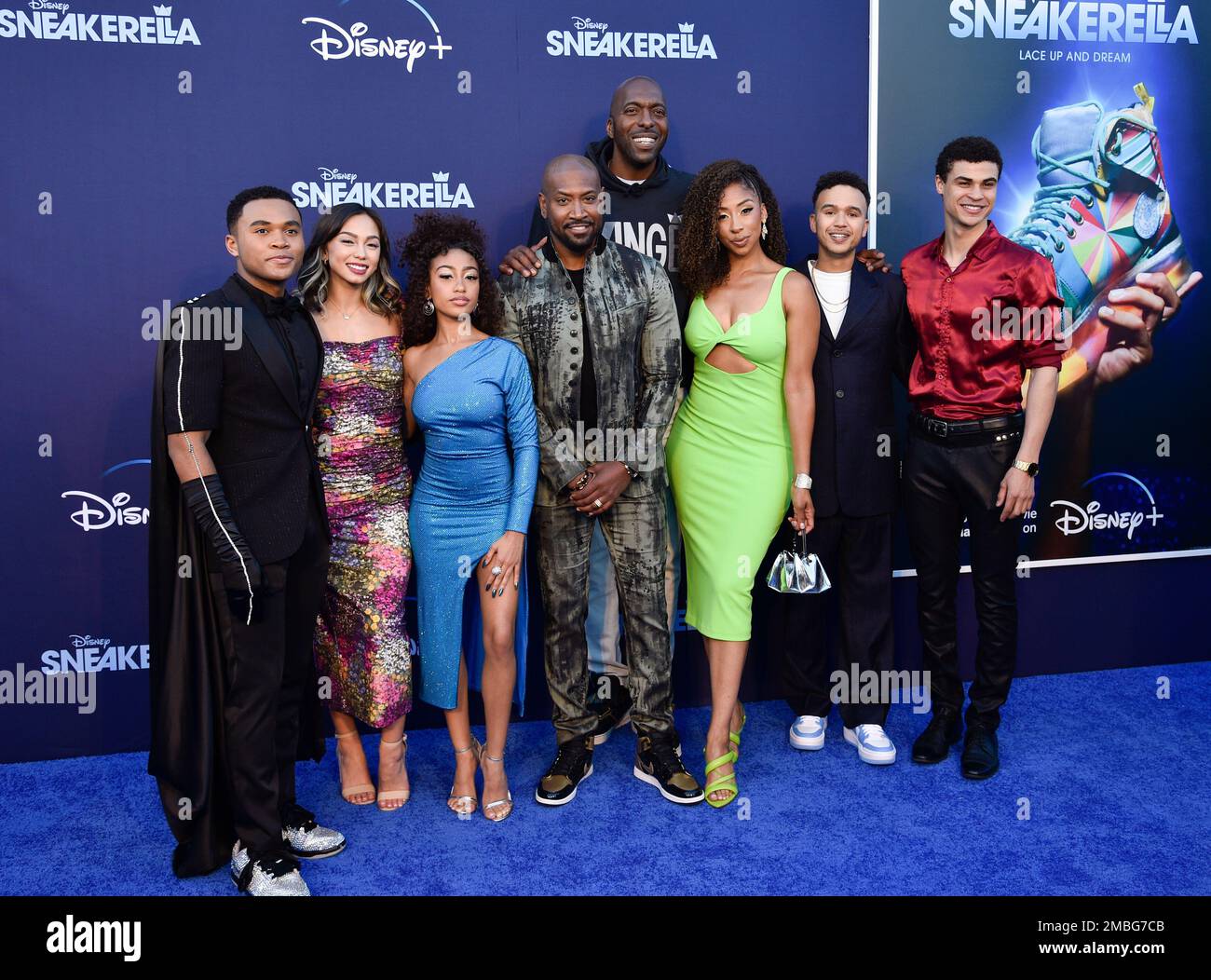 Chosen Jacobs, left, Devyn Nekoda, Lexi Underwood, Bryan Terrell Clark ...