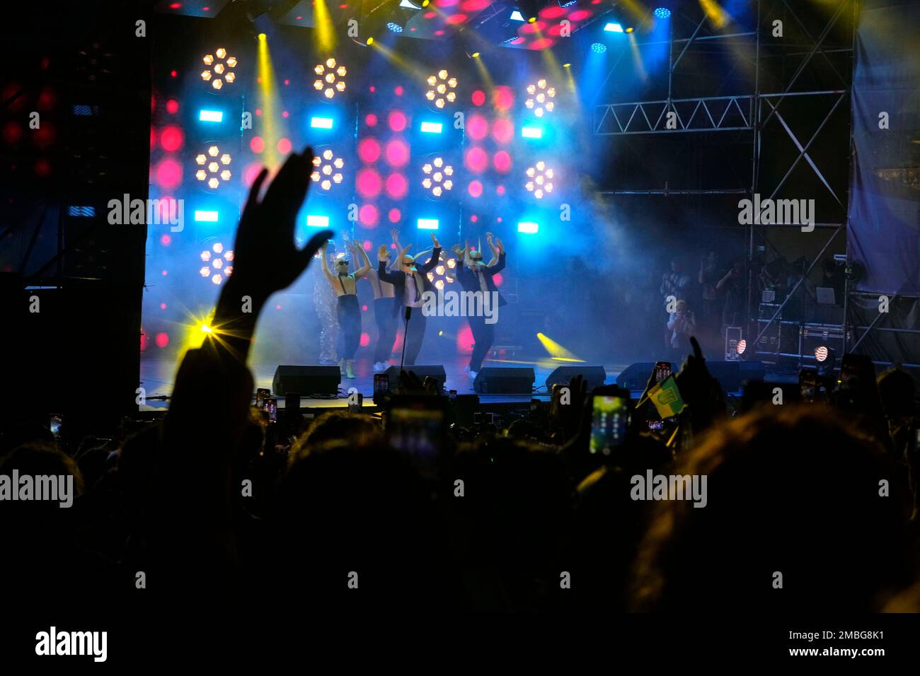 Subwoolfer from Norway singing Give The Wolf A Banana perform at the ...