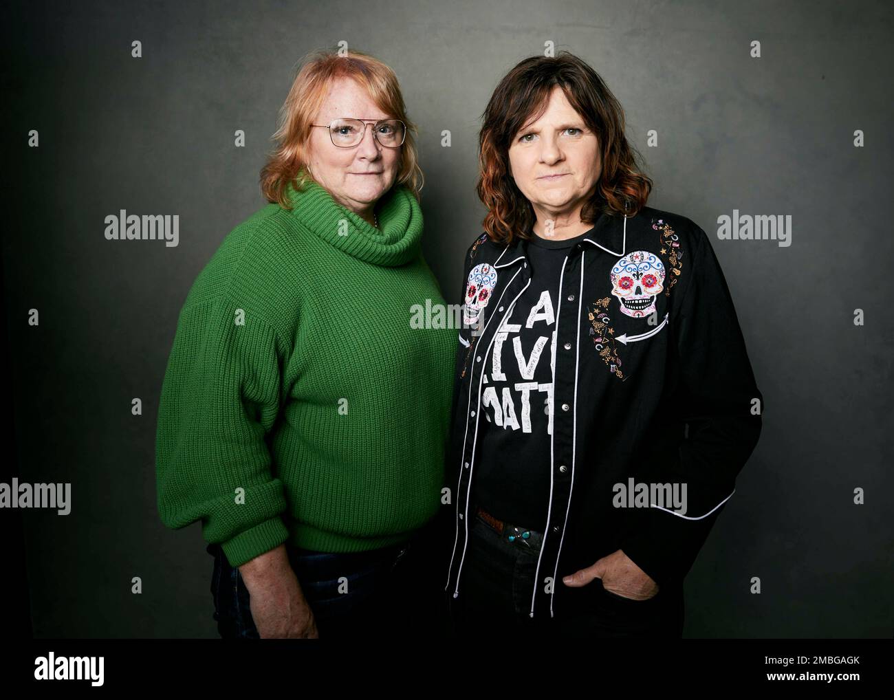 Emily Saliers, left, and Amy Ray of Indigo Girls pose for a portrait to ...