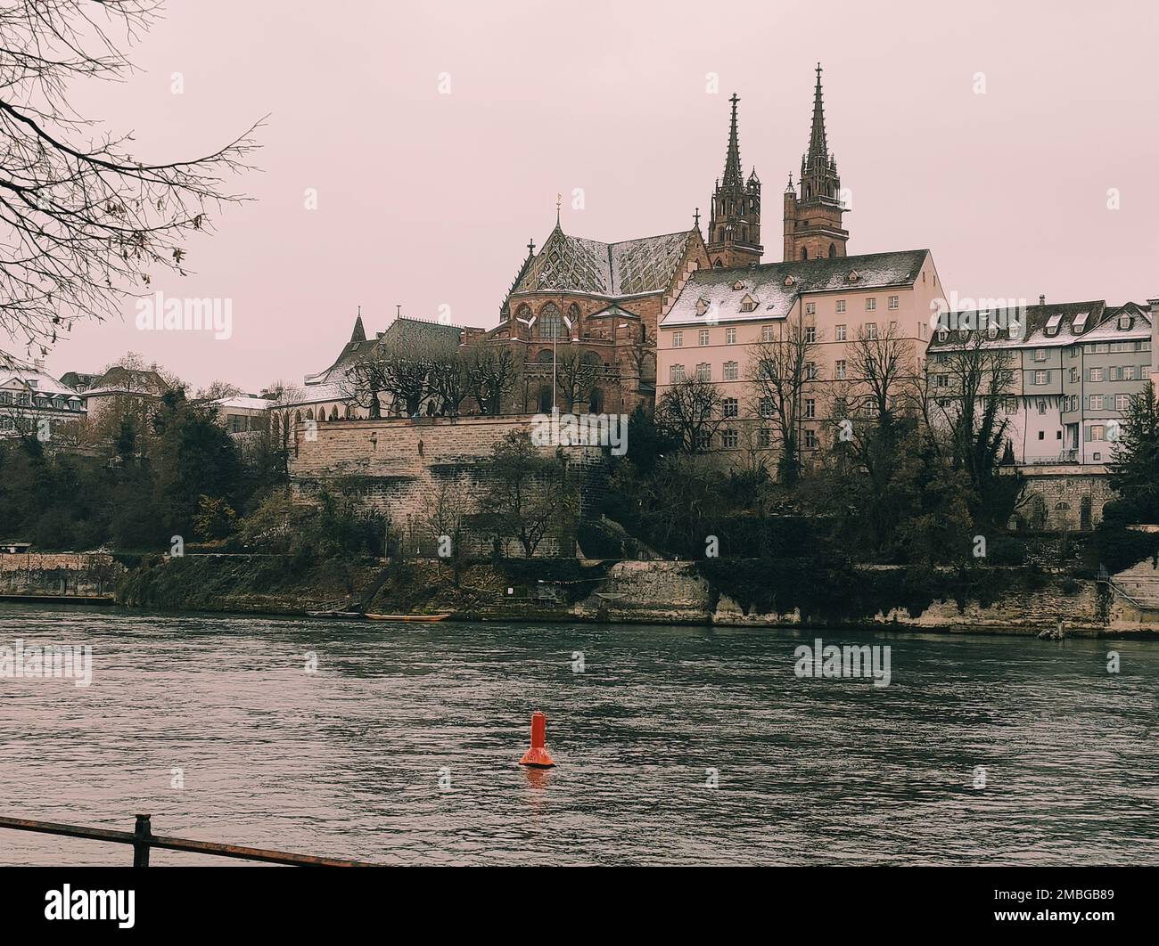 The buildings in old town of Basel Stock Photo - Alamy