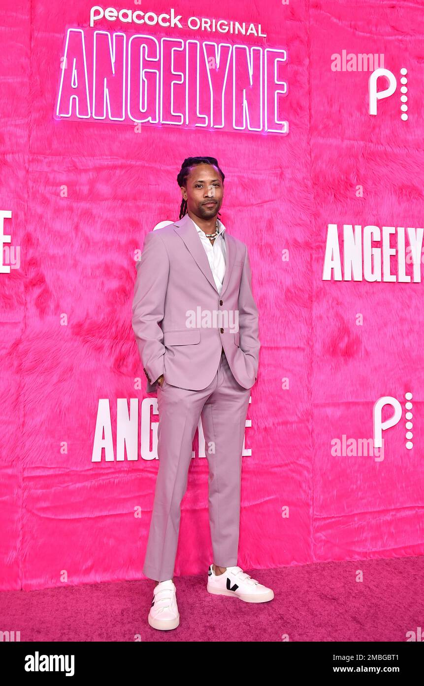 Cast member Antjuan Tobias arrives at the Los Angeles premiere of ...