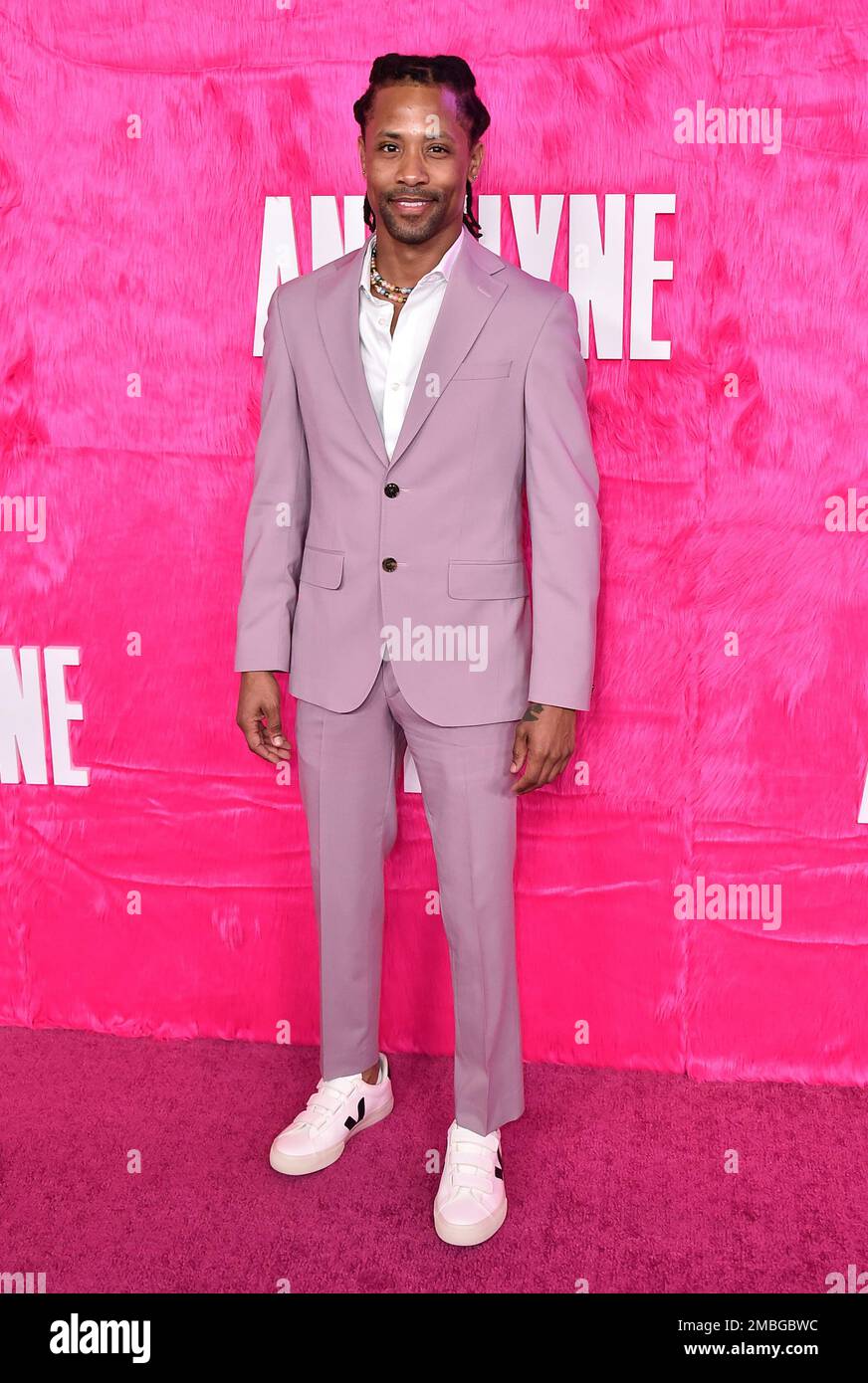 Cast member Antjuan Tobias arrives at the Los Angeles premiere of ...