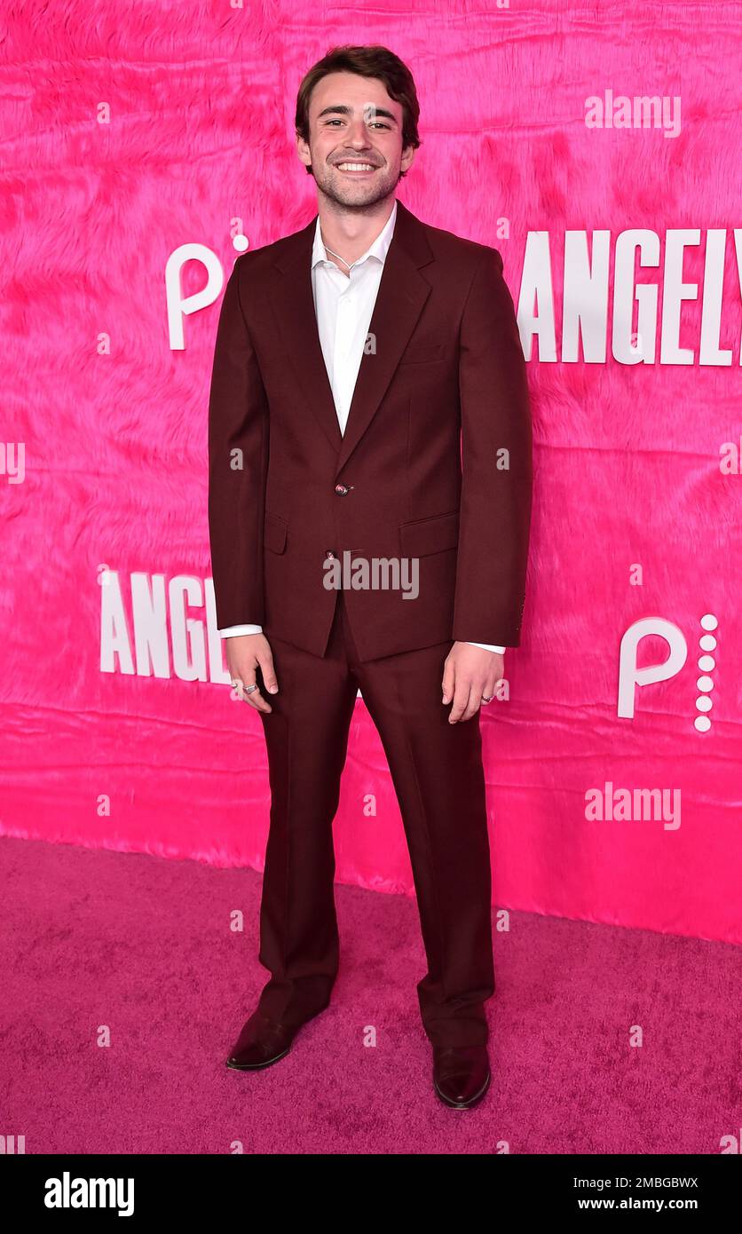 Cast member Charlie Rowe arrives at the Los Angeles premiere of ...