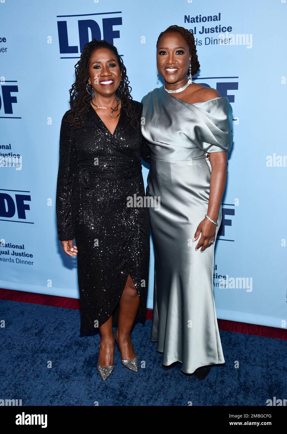 Honoree Sherrilyn Ifill, left, and NAACP LDF president and director ...