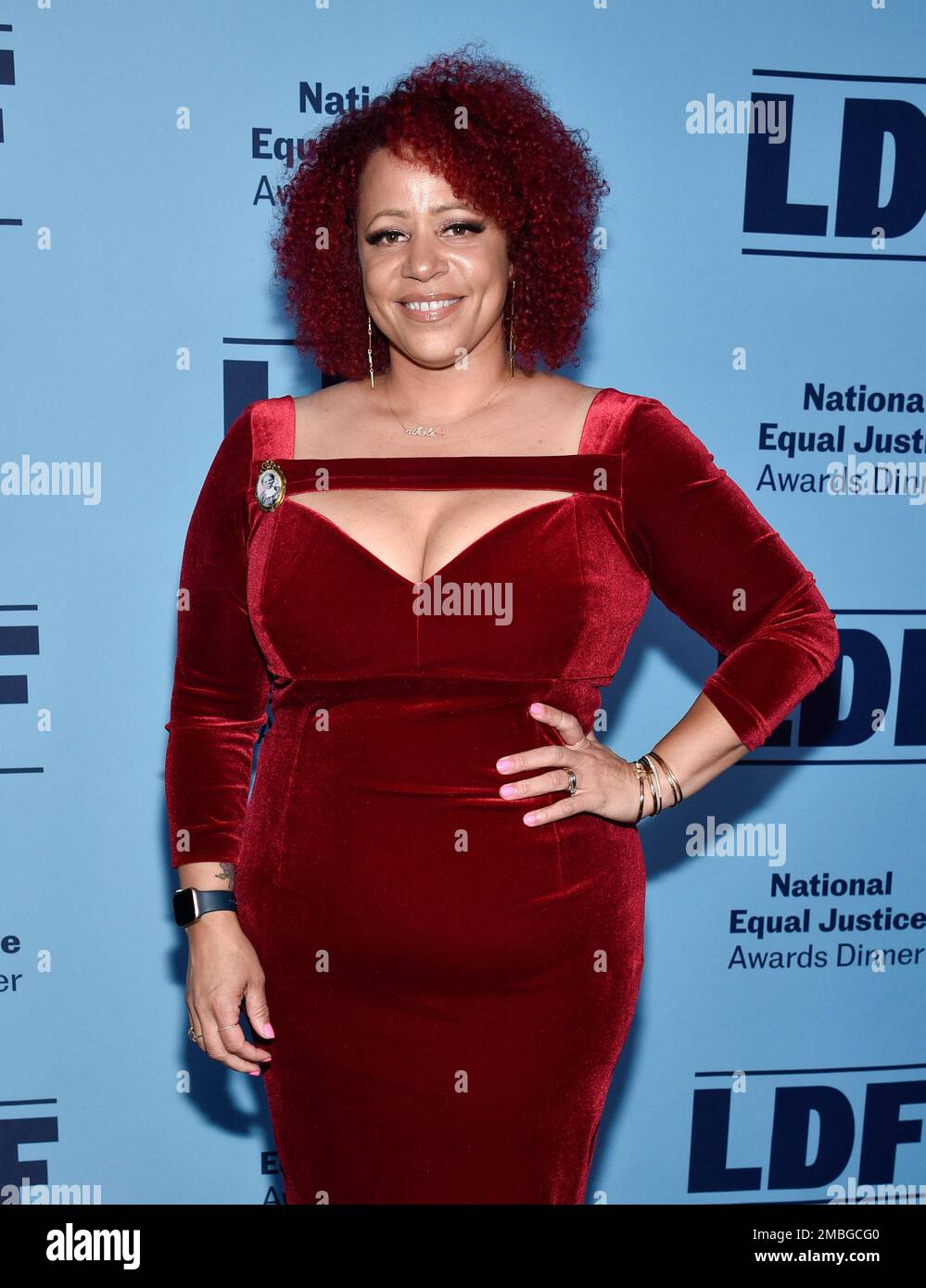 Nikole Hannah-Jones attends the Legal Defense Fund's 34th National ...