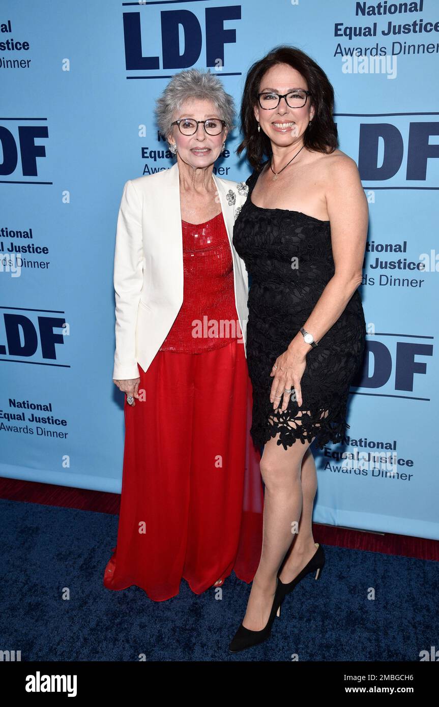 Rita Moreno, left, and daughter Fernanda Fisher attend the Legal ...