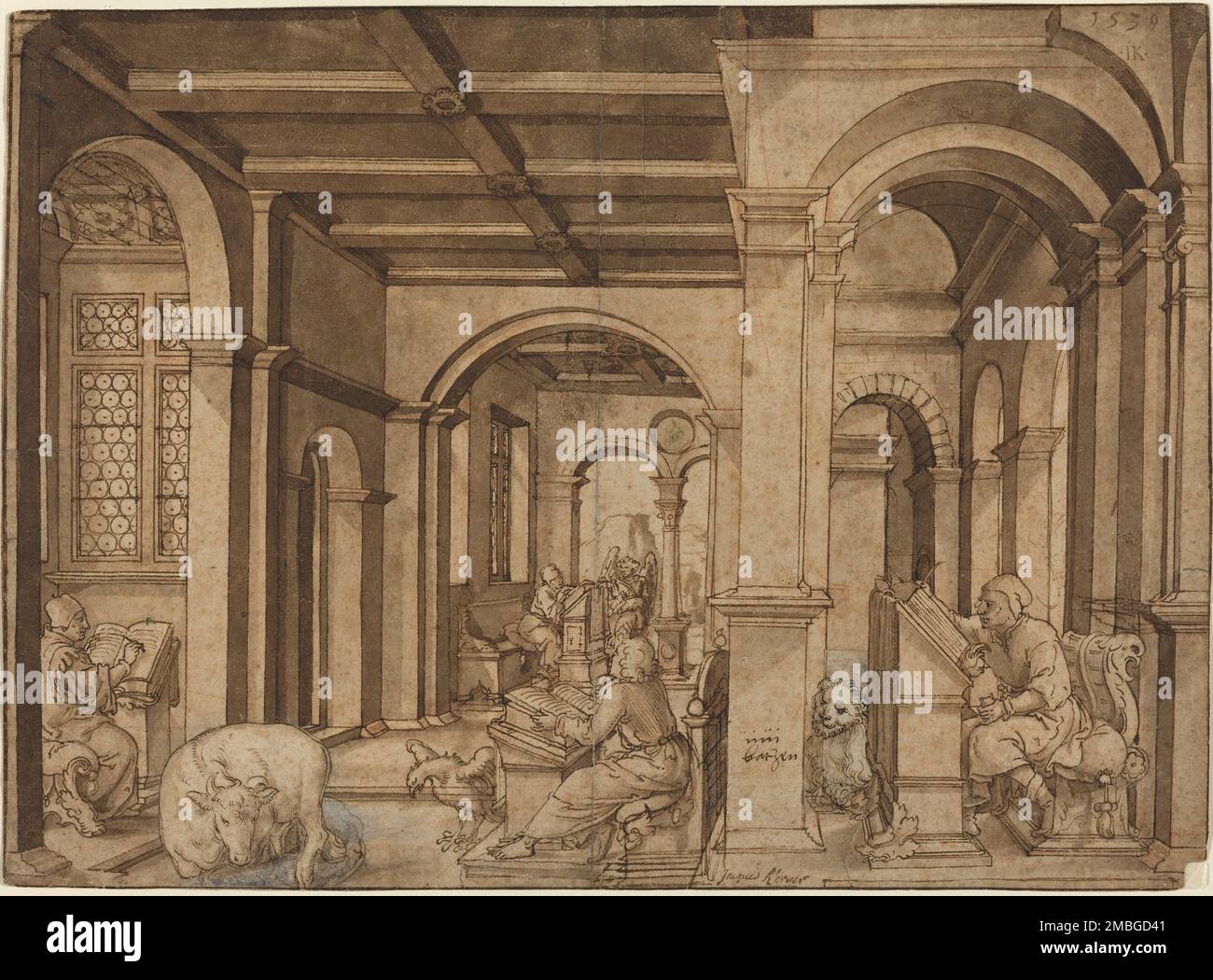 Scriptorium 16th hi-res stock photography and images - Alamy