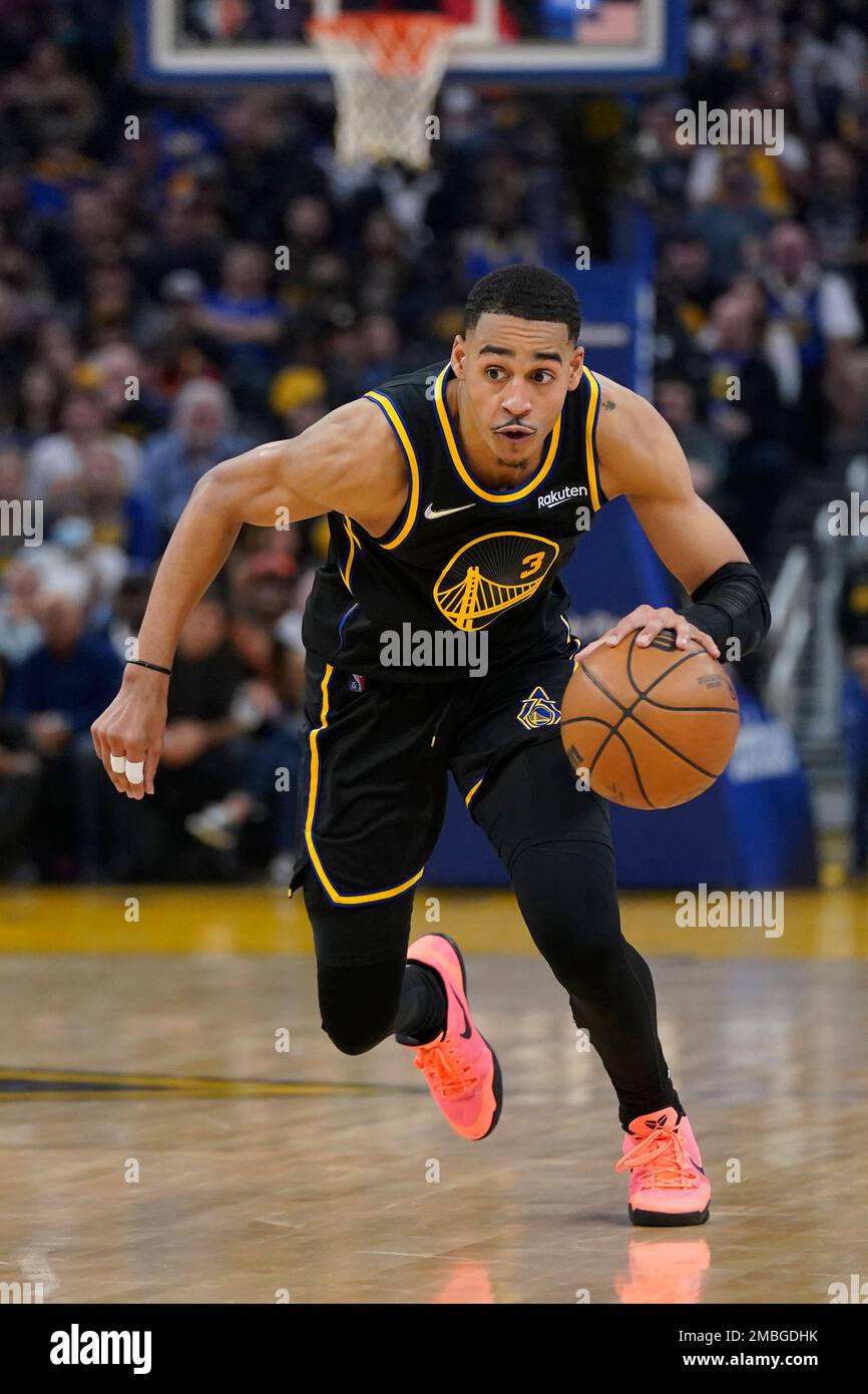 Golden State Warriors guard Jordan Poole (3) during Game 3 of an NBA ...