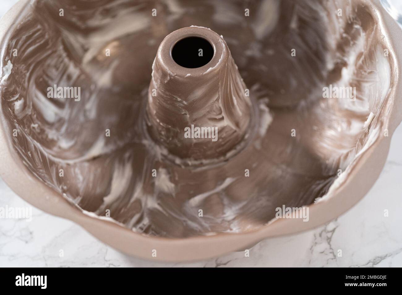 Eggnog Bundt Cake Stock Photo - Alamy