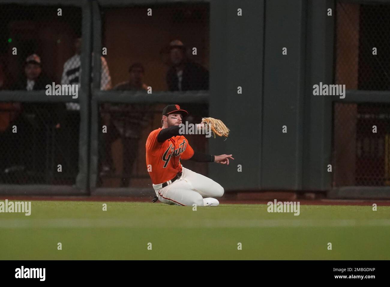 San Francisco Giants' Luis Gonzalez during a baseball game against the ...