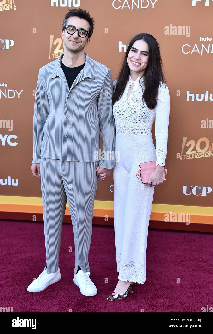 Nick Antosca and Alexandra Pechman arrive at the Los Angeles premiere ...