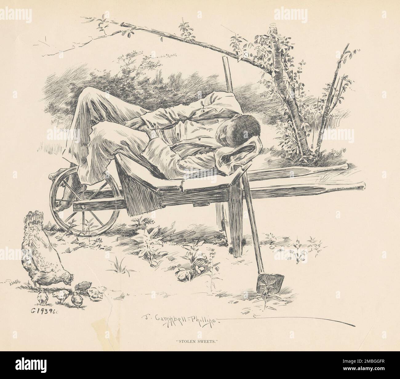 Stolen sweets, 1899 Stock Photo - Alamy